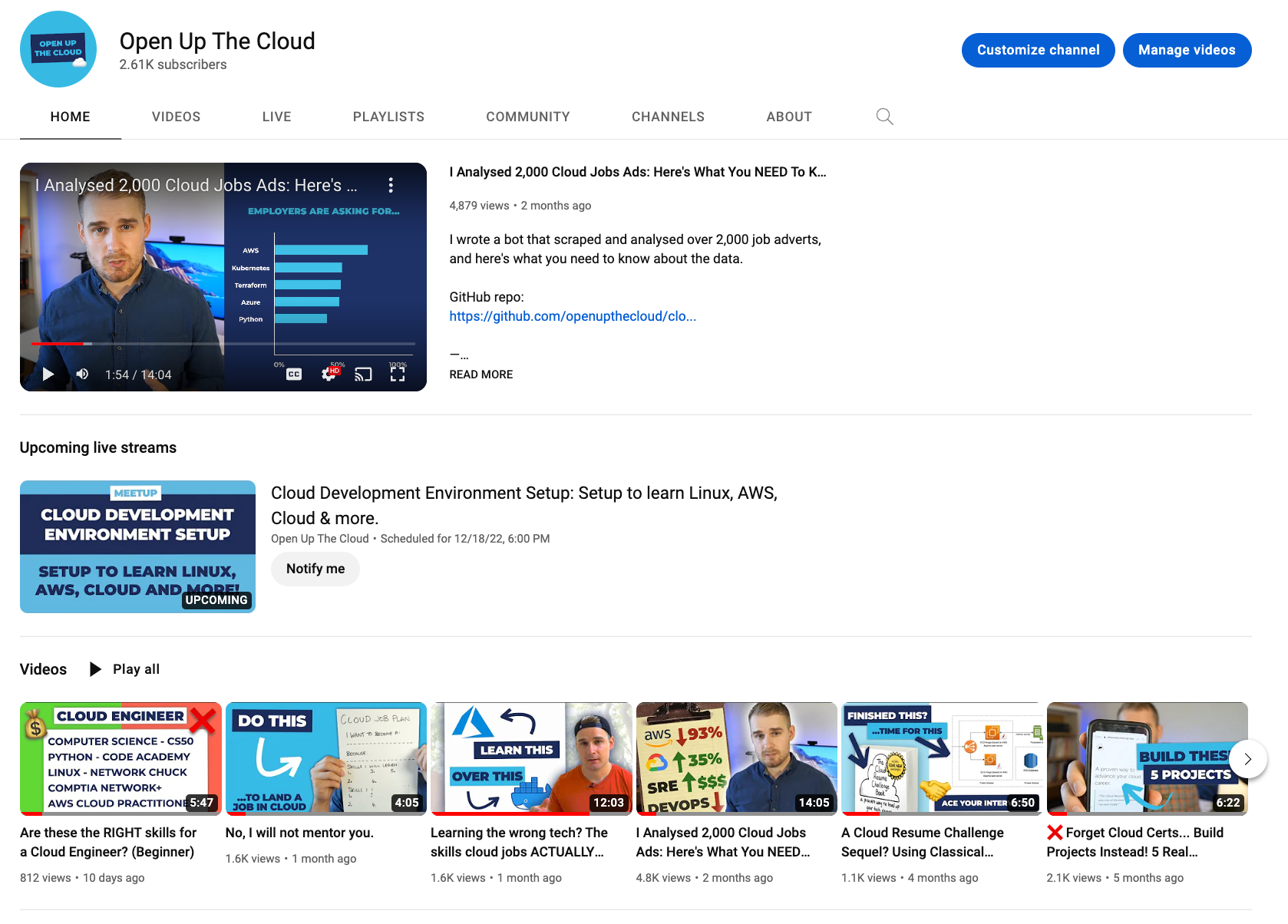 The Mission » Open Up The Cloud